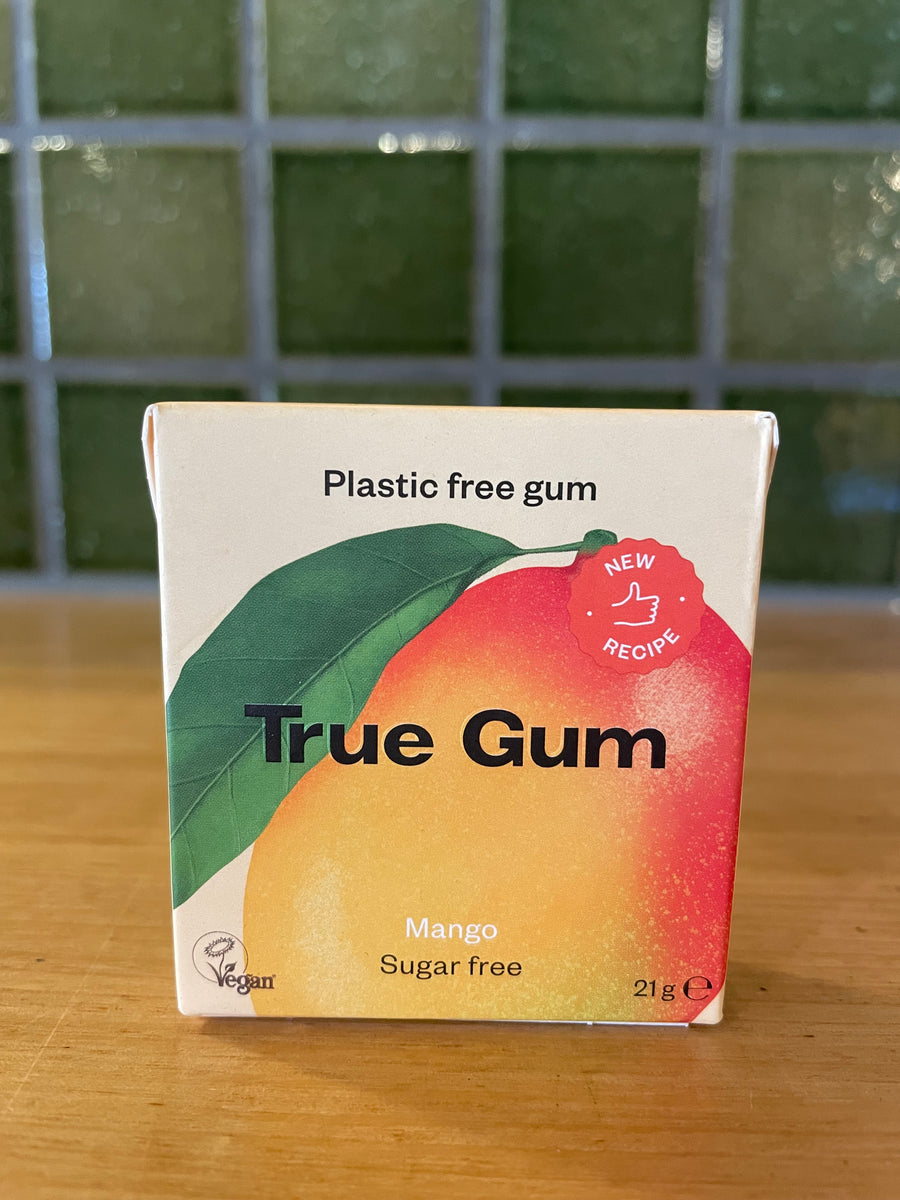 True Gum Mango 21g – Rhubarb Rhubarb Organics