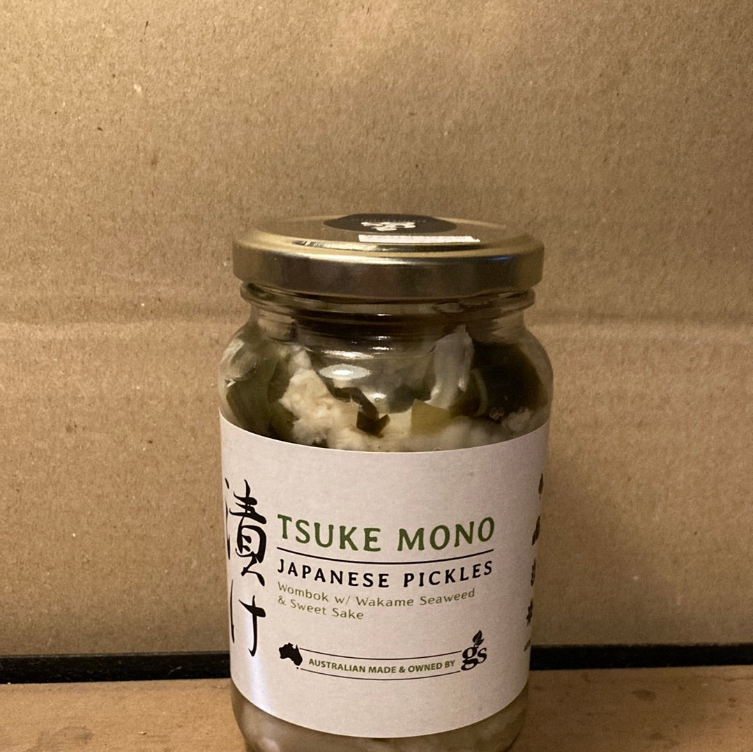 Tsuke Mono Wombok w/ Wakame Seaweed Japanese Pickles 400g – Rhubarb ...