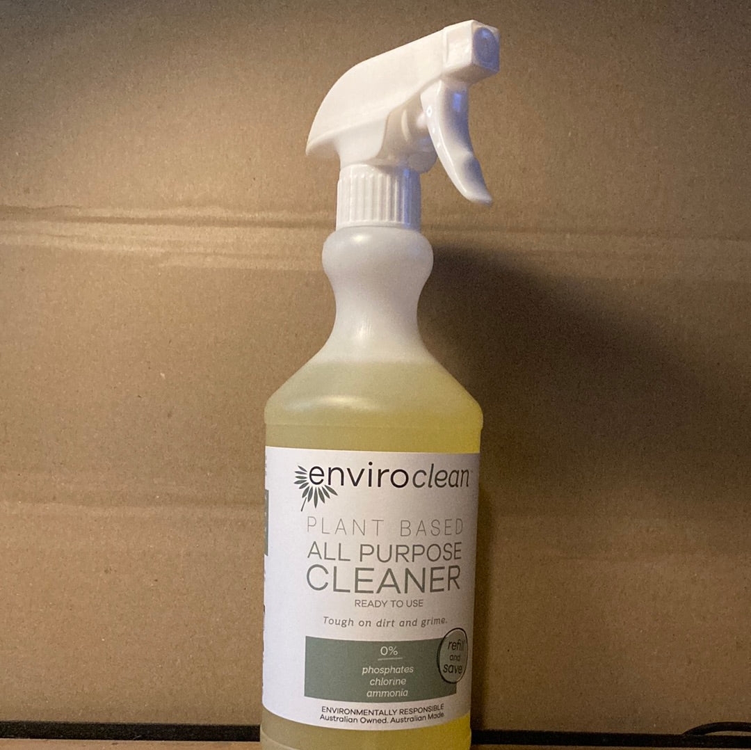 Enviro Clean Plant Based All Purpose Cleaner Spray 750ml – Rhubarb ...