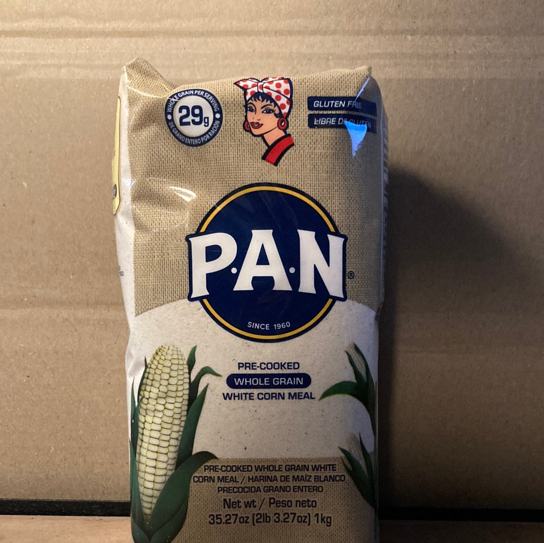Pan Corn Flour Wholegrain White Gluten Free 1kg – Rhubarb Rhubarb Organics