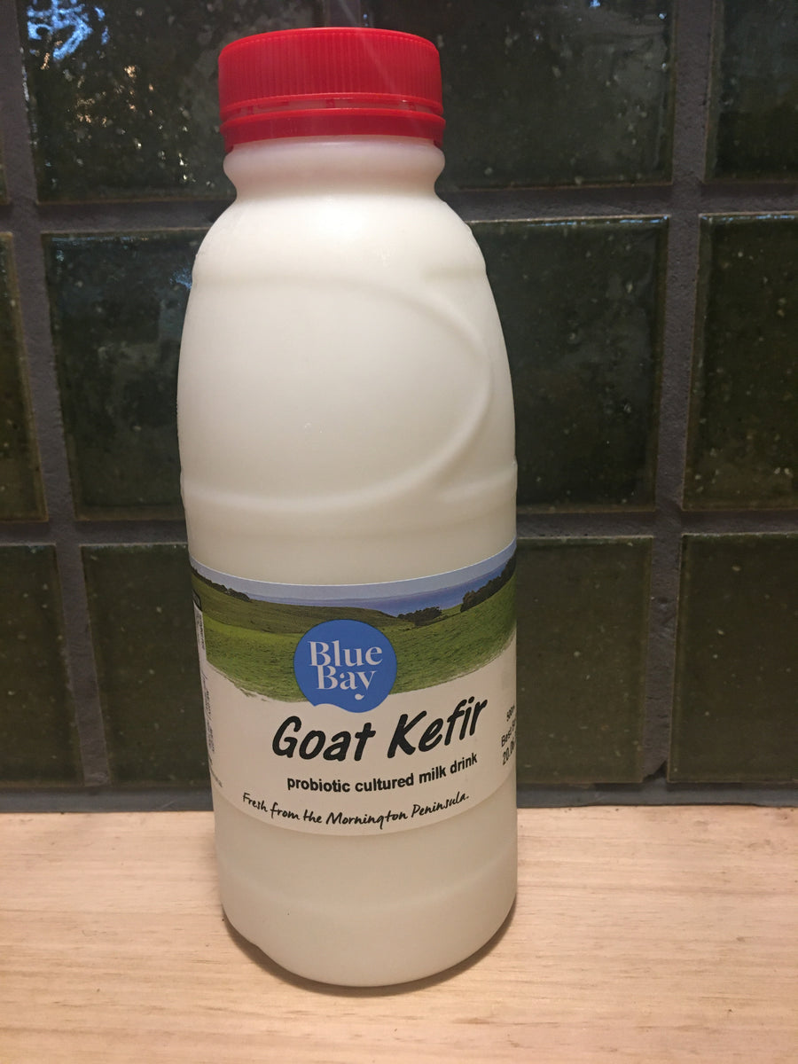 Blue Bay Kefir Goat 500mL – Rhubarb Rhubarb Organics