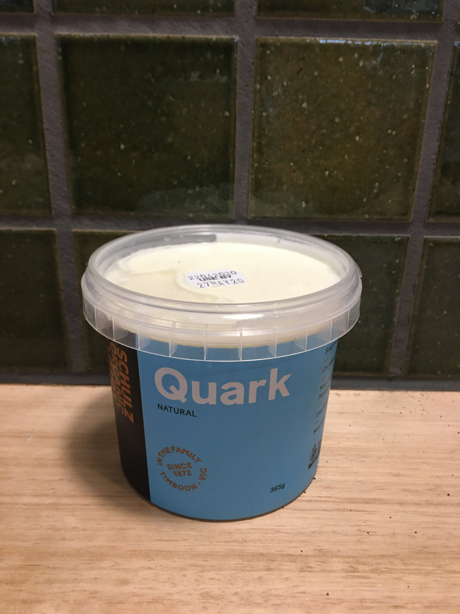 Schulz Quark Natural 365g – Rhubarb Rhubarb Organics