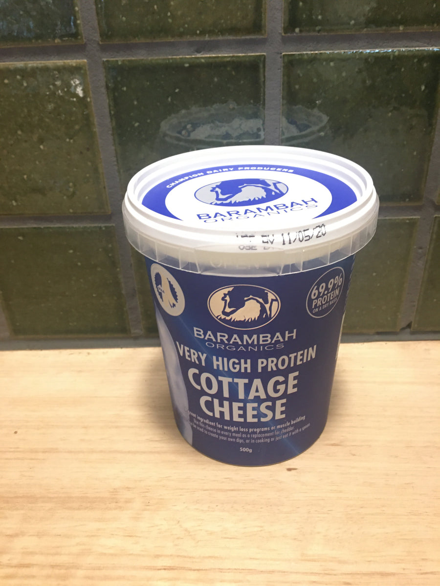 Barambah Cottage Cheese 500g – Rhubarb Rhubarb Organics