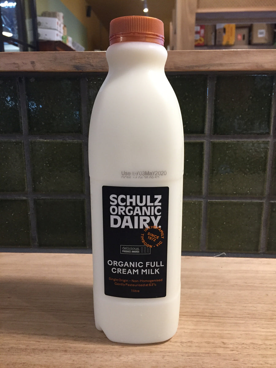 Schulz Milk Full Cream 1L – Rhubarb Rhubarb Organics