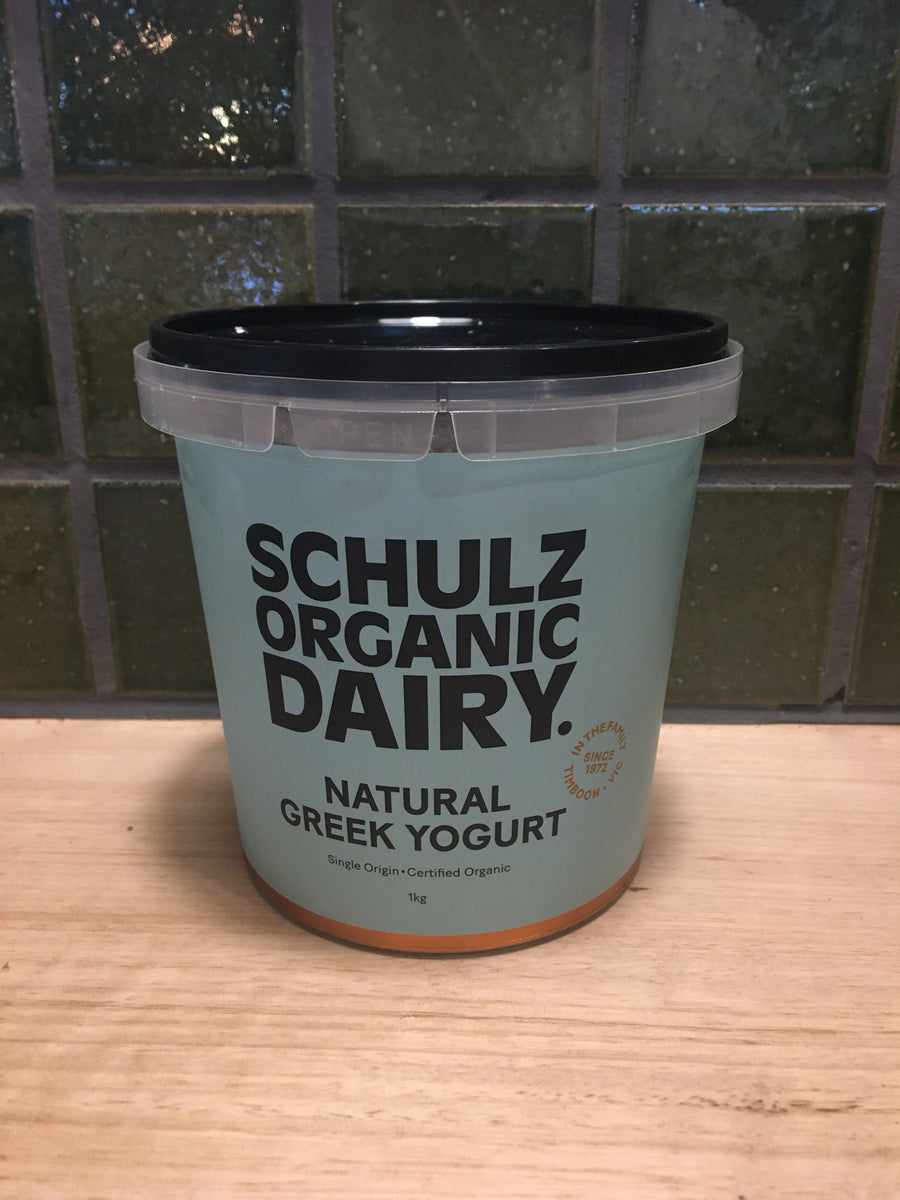 Schulz Yoghurt Greek 1kg – Rhubarb Rhubarb Organics