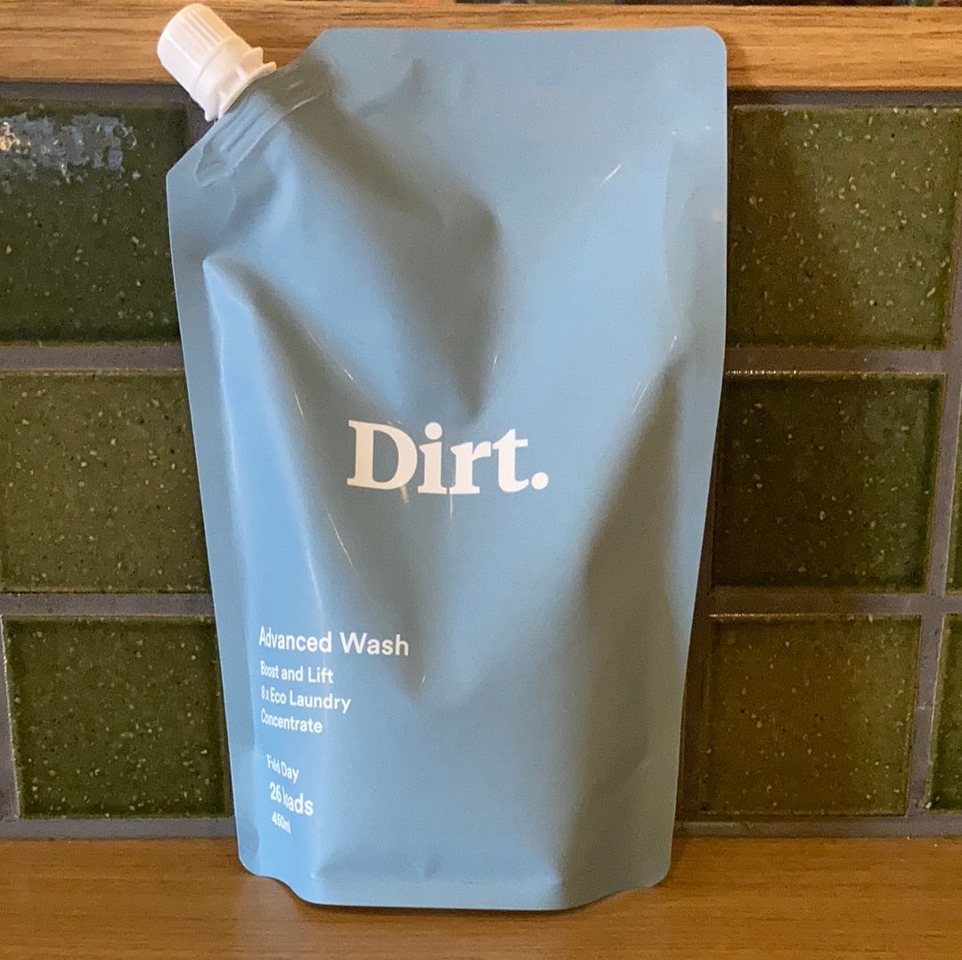 Dirt Advanced Wash Laundry Concentrate Refill 450ml – Rhubarb Rhubarb ...