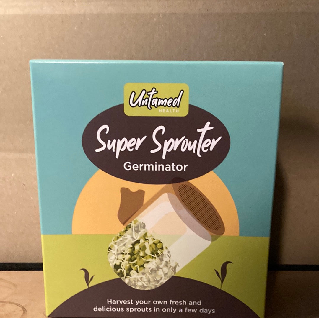 Untamed Health Super Sprouter Germinator – Rhubarb Rhubarb Organics